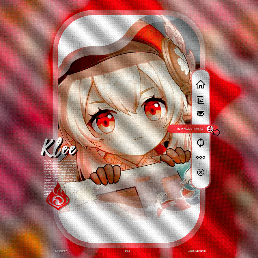 genshin_impact_template_002_klee by akimmortal on DeviantArt