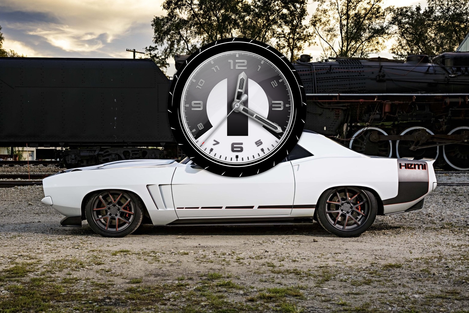 Mopar Clock by canuckken on DeviantArt