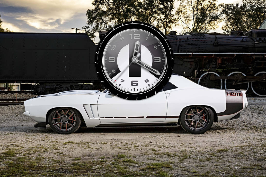 Mopar Clock by canuckken on DeviantArt