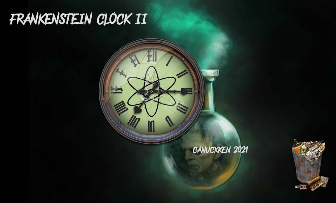 Frankenstein Clock II by canuckken on DeviantArt