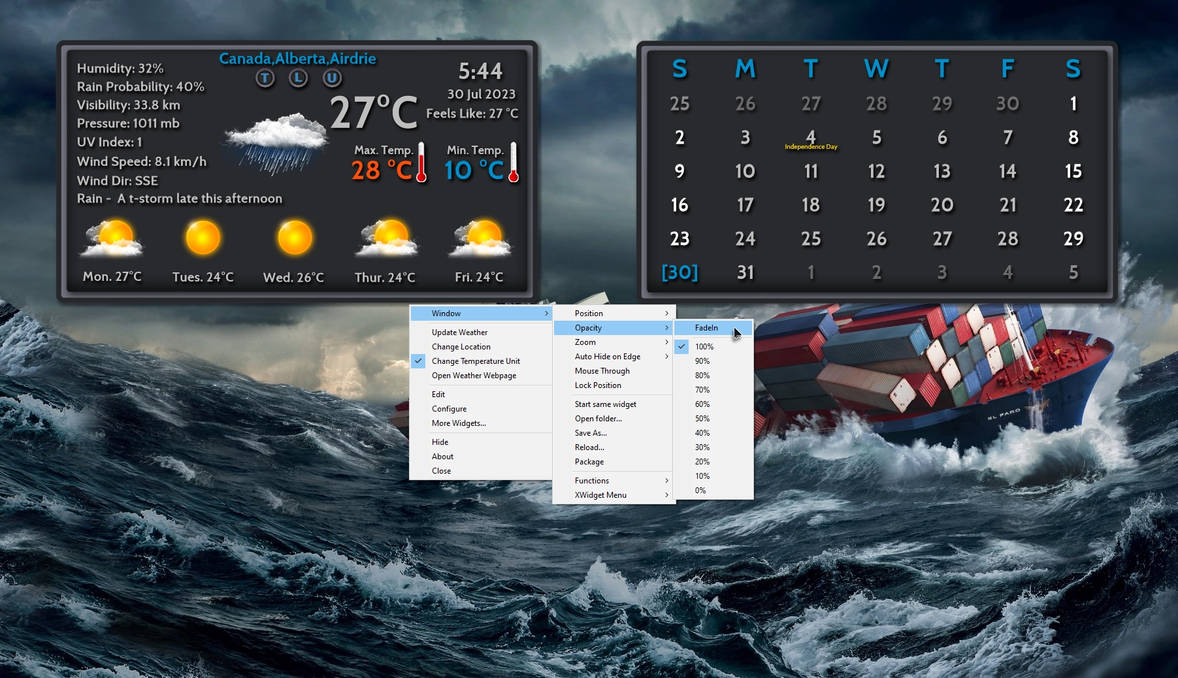 Flip Calendar Weather (UPDATED) by canuckken on DeviantArt