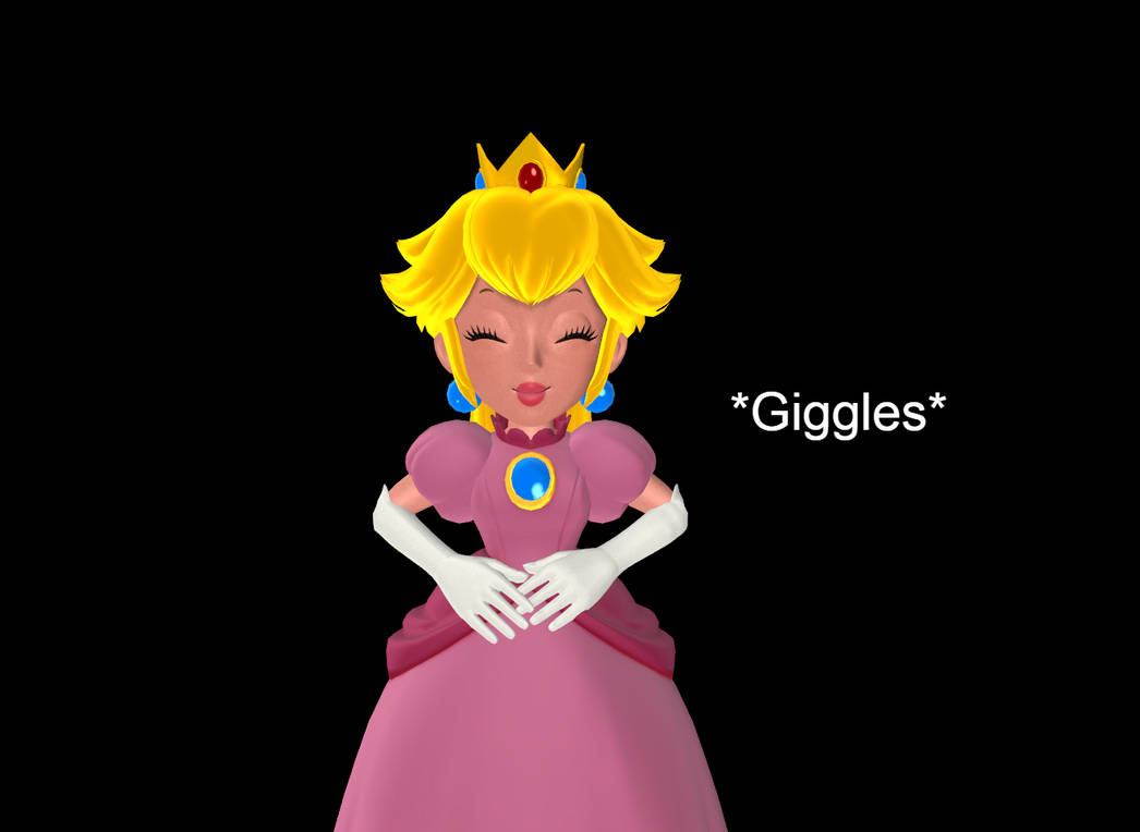 (MMD) Peach smiles by WatchDogslover on DeviantArt