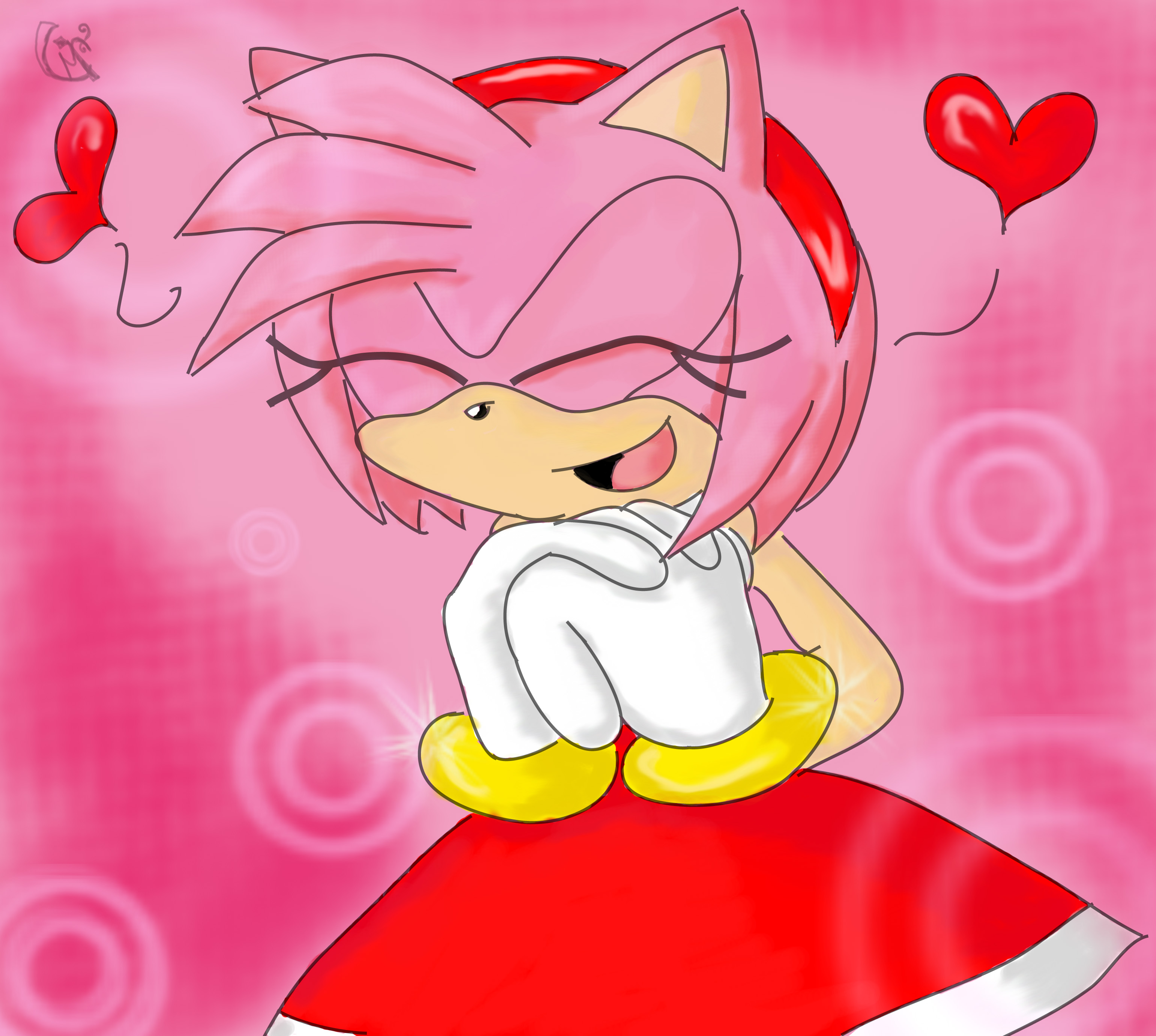 One Hour Sonic - Amy Rose by Merryan on DeviantArt