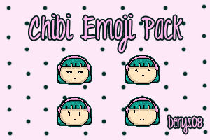 Chibi Emoji Pack by Derys08 on DeviantArt
