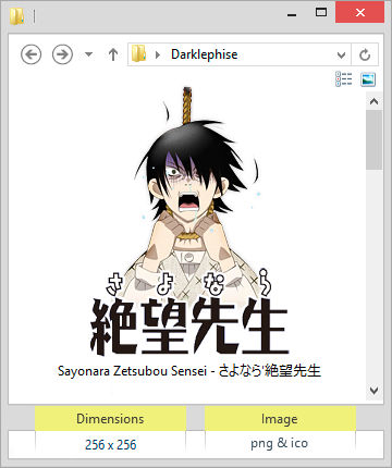 Sayonara Zetsubou Sensei - Anime Icon by Darklephise on DeviantArt