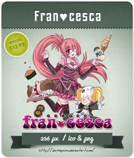 Francesca - Anime Icon by Darklephise on DeviantArt
