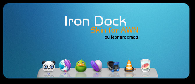 Iron Dock for AWN by leonardomdq on DeviantArt