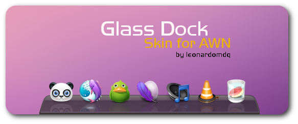 Glass Dock for AWN by leonardomdq on DeviantArt