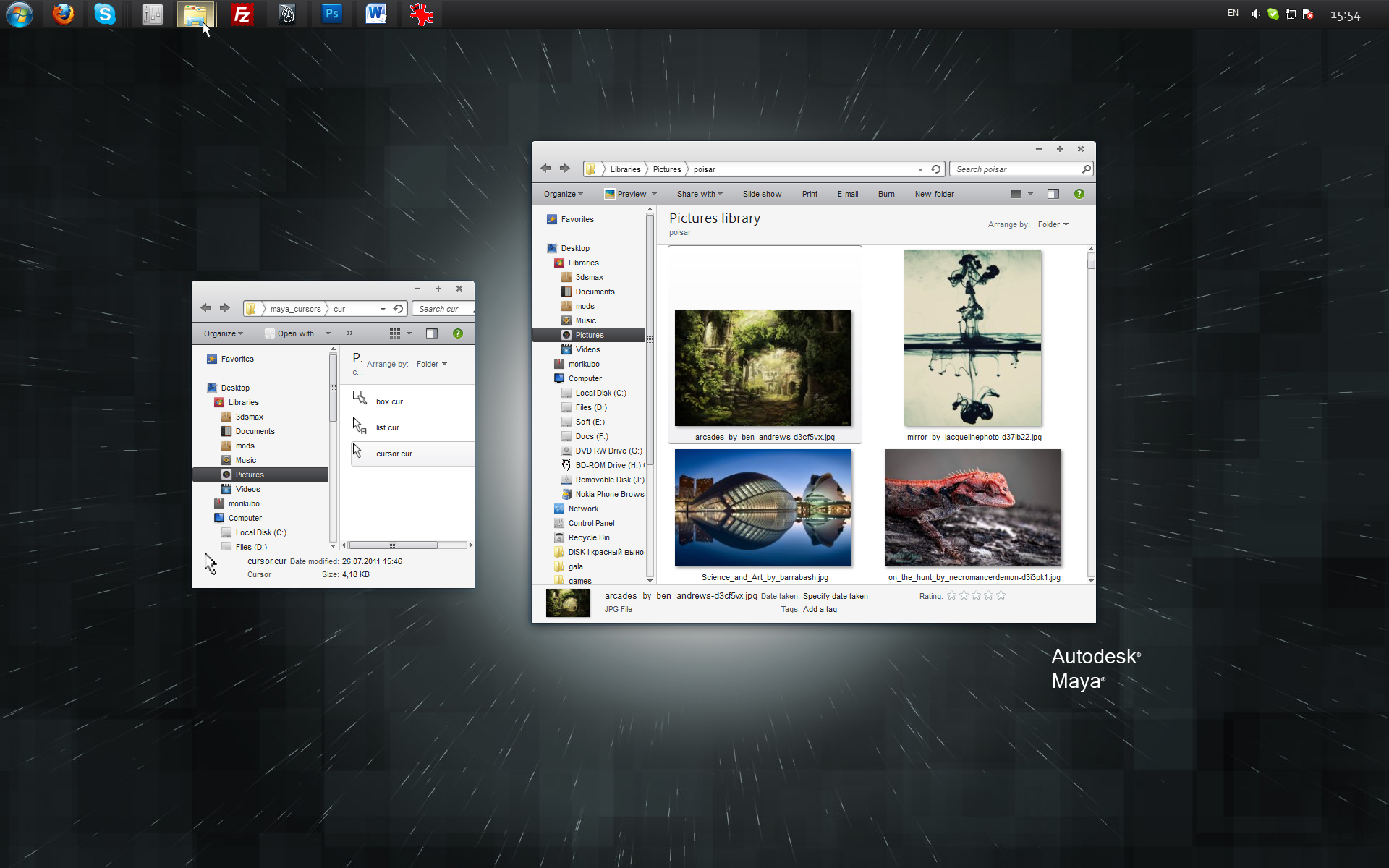 maya_cursors by sukejurukun on DeviantArt