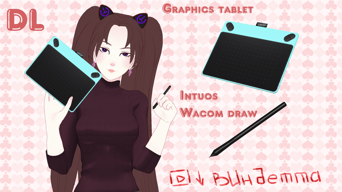 MMD - Graphics tablet Wacom Draw - DL by SAYUMIVI on DeviantArt