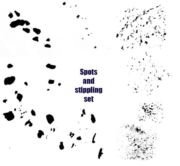 Spots and Stippling Brushes by resourcefish on DeviantArt