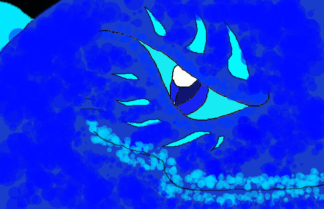 Fuzzy Blue Dragon by DragonArtist102 on DeviantArt