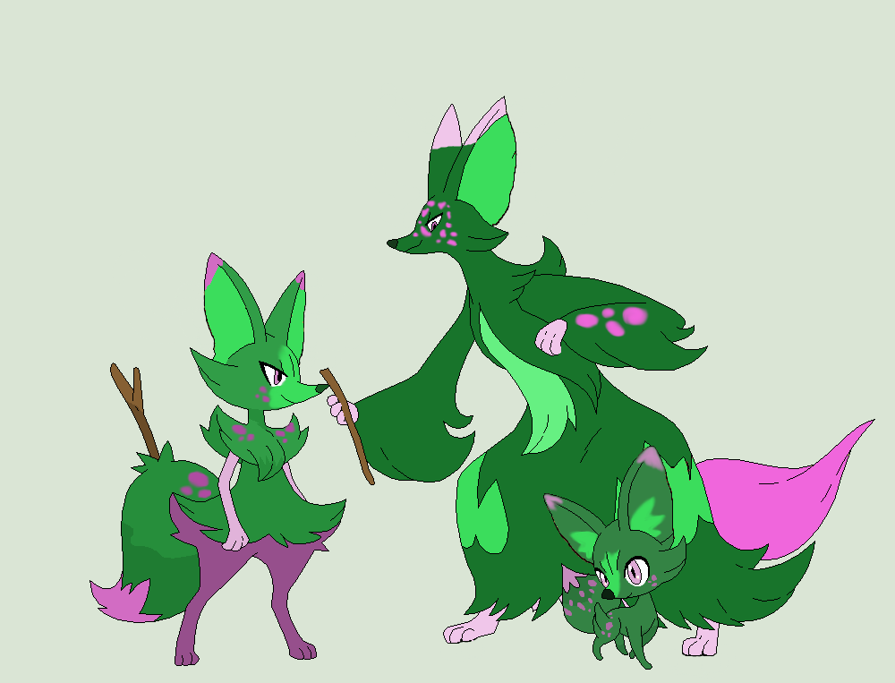 Grass/Fairy Pokemon by disney455 on DeviantArt