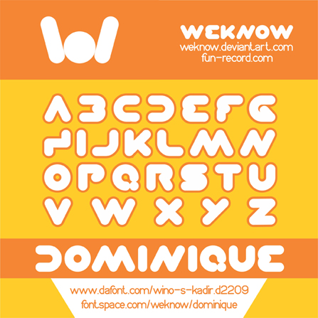 dominique font by weknow by weknow on DeviantArt
