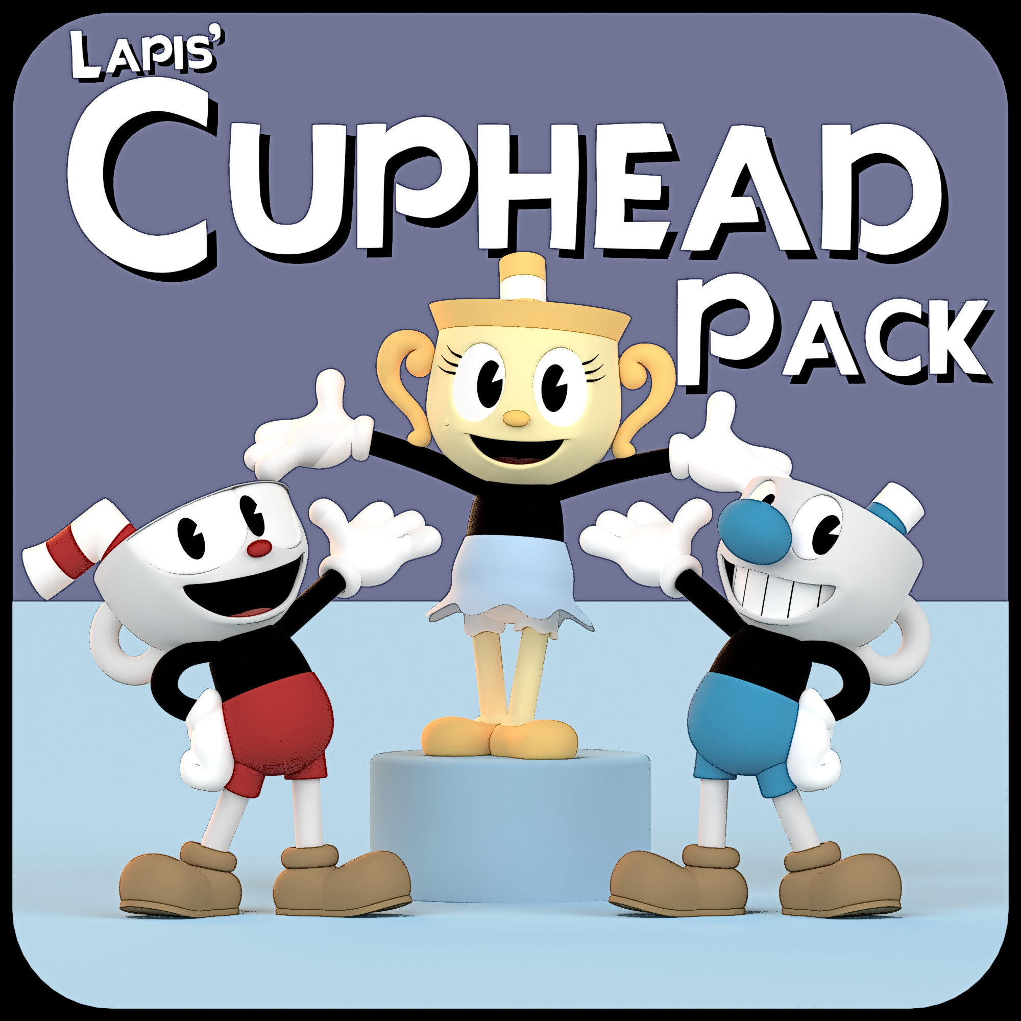 Lapis' Cuphead Pack (Blender 3.0+) by TheLapisBlock22 on DeviantArt