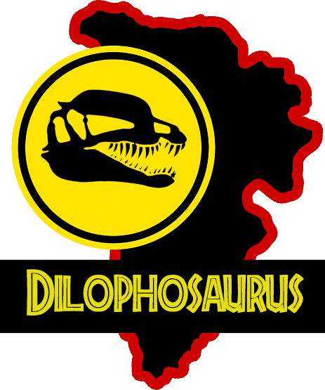 Jurassic Park Dilophosaurus paddock sign by utd7 on DeviantArt