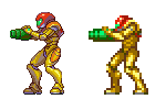 Metroid zero mission, sprite sheet, upgrade by Omegachaino on DeviantArt