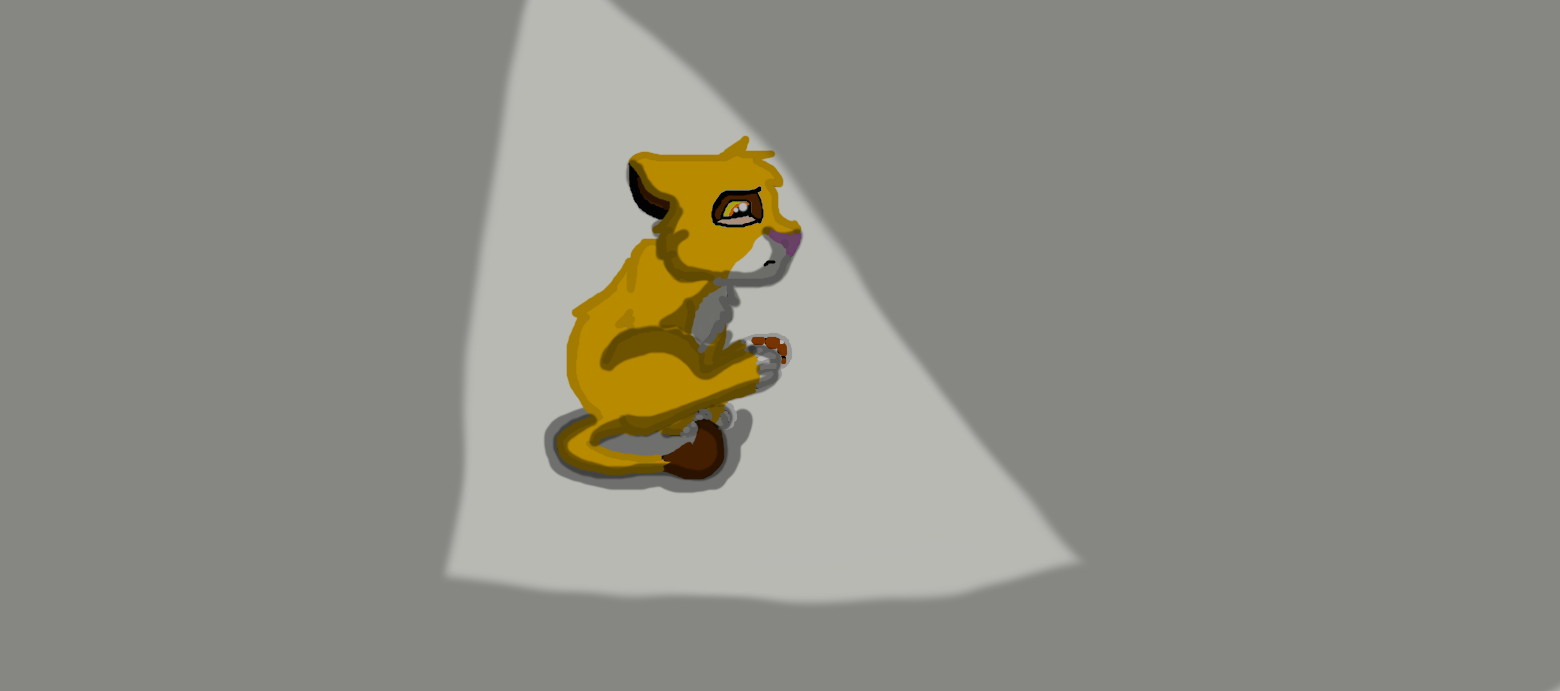 simba in the dark by animaldrawings480 on DeviantArt
