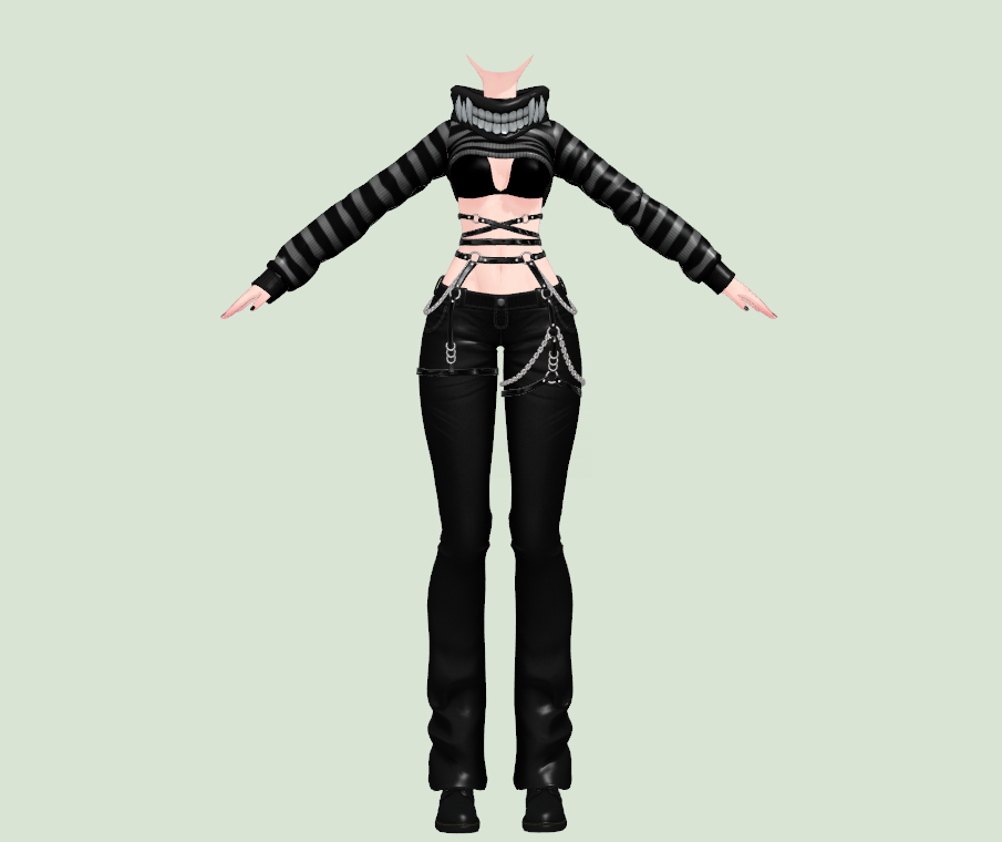 [MMD] TDA Outfit DL - Base Included by AuroraShines on DeviantArt