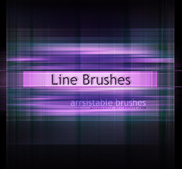 Line Brushes by ArrsistableStock on DeviantArt