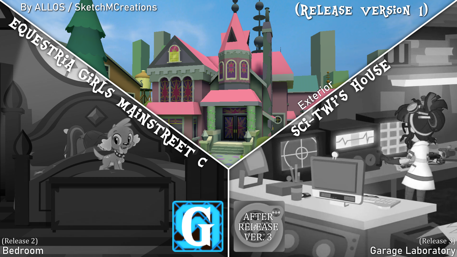 Map - Canterlot City Mainstreet (Part C) by SketchMCreations on DeviantArt