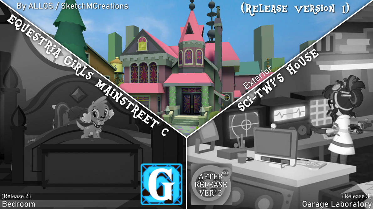 Map - Canterlot City Mainstreet (Part C) by SketchMCreations on DeviantArt