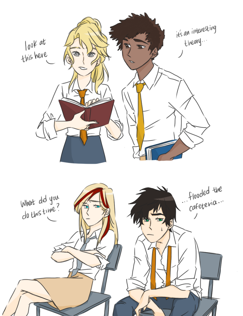 Riordan High by whoknewwho on DeviantArt