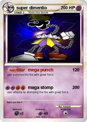 Super Dimentio Card by fusion-shade on DeviantArt