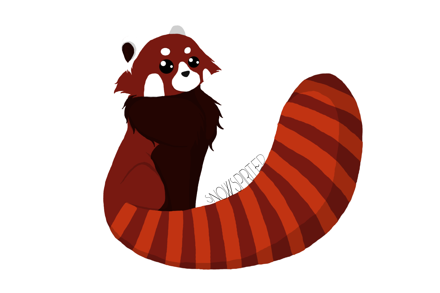 Red Panda Drawing Chibi