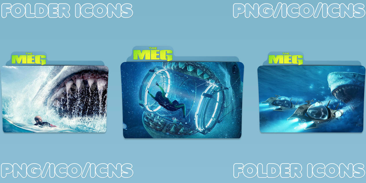 The Meg (2018) Folder Icons Pack by ChrisNeville32 on DeviantArt