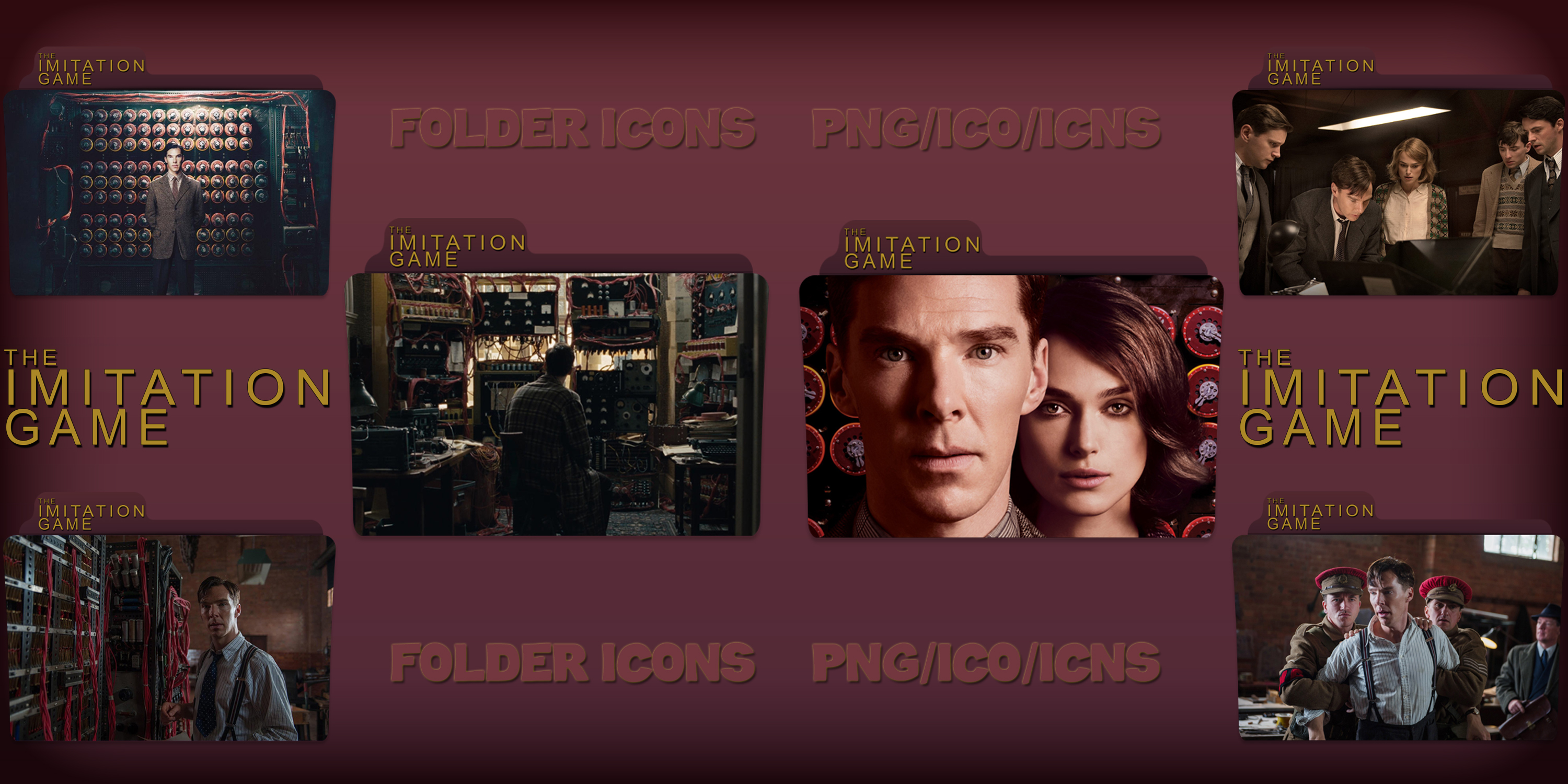 The Imitation Game (2014) Folder Icons Pack by ChrisNeville32 on DeviantArt