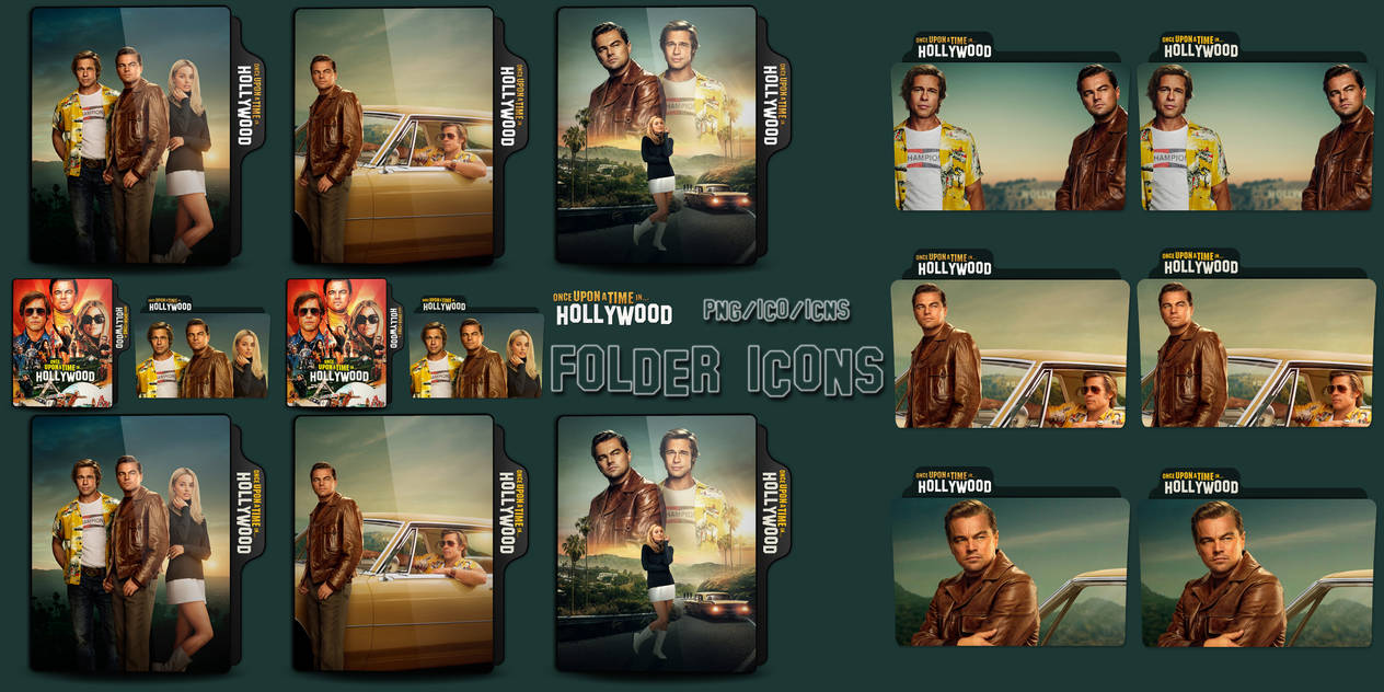 Once Upon a Time ... in Hollywood (2019) Folders by ChrisNeville32 on ...