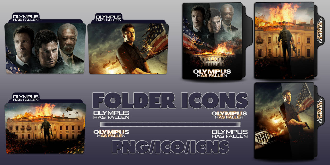 Olympus Has Fallen (2013) Folder Icons pack by ChrisNeville32 on DeviantArt