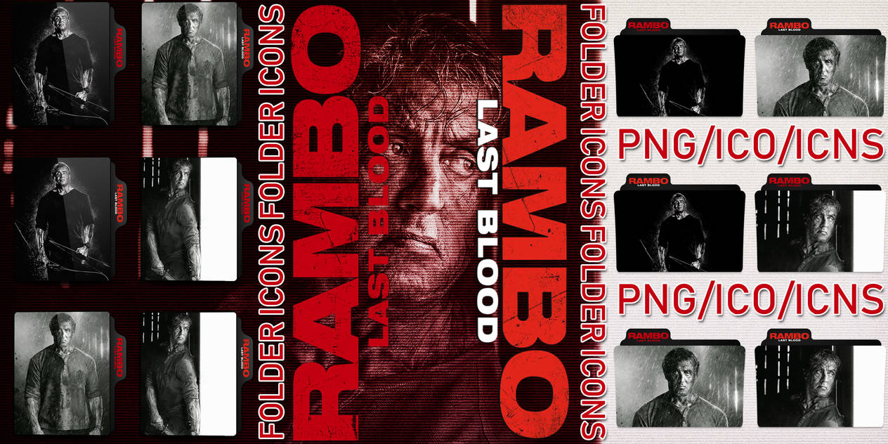 Rambo: Last Blood (2019) Folder Icons pack by ChrisNeville32 on DeviantArt