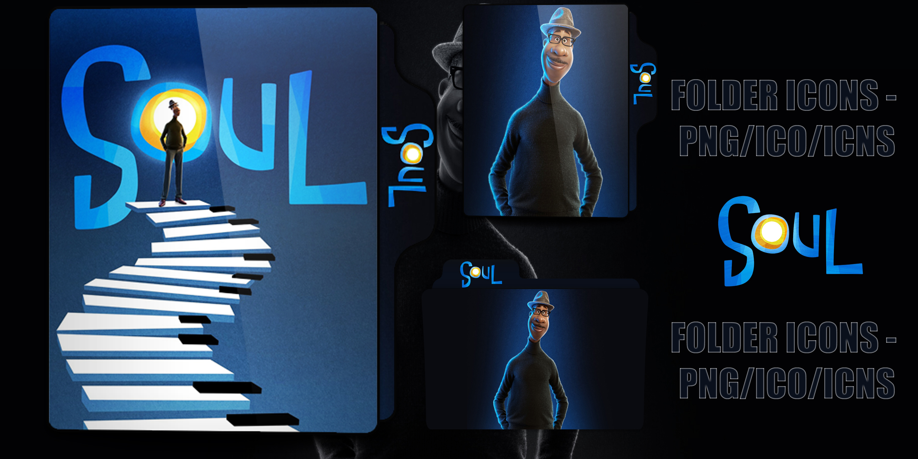 Soul (2020) Folder Icons pack by ChrisNeville32 on DeviantArt