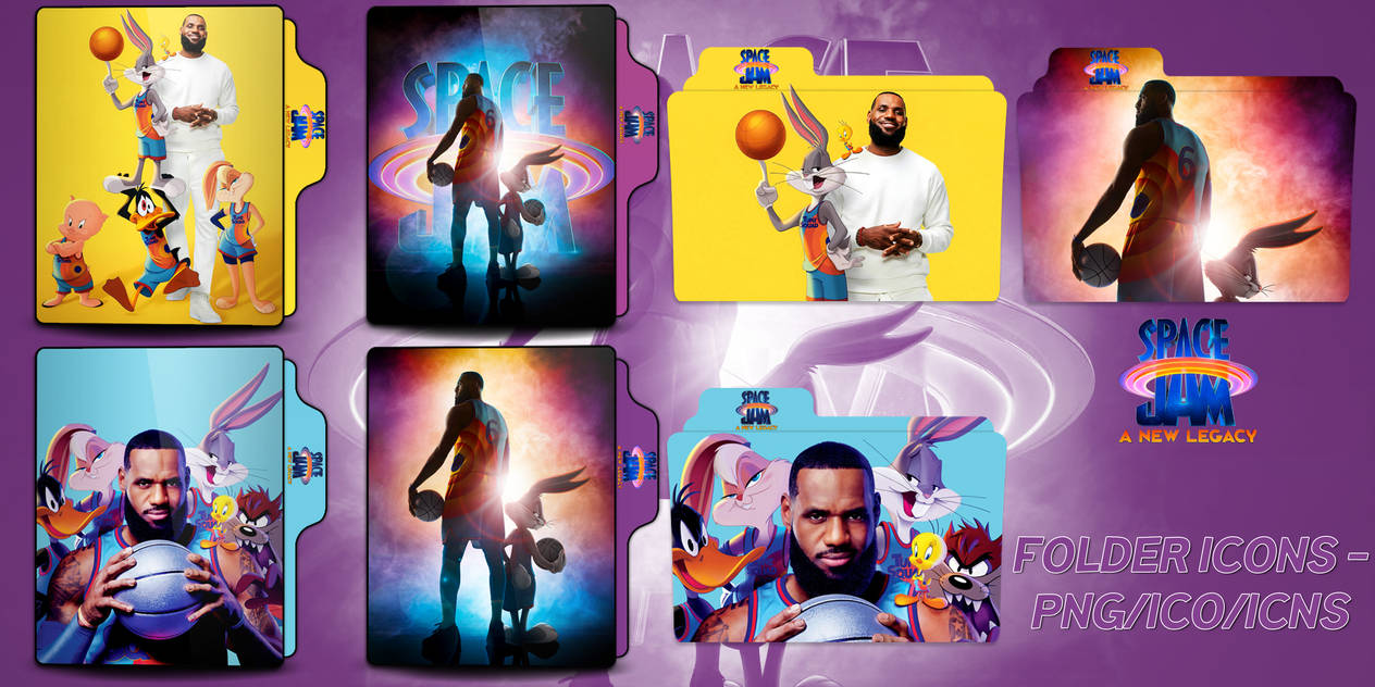 Space Jam: A New Legacy (2021) Folder Icons pack by ChrisNeville32 on ...