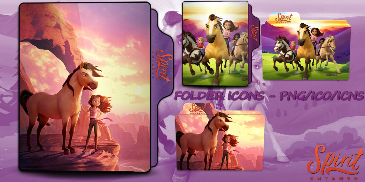 Spirit Untamed (2021) Folder Icons pack by ChrisNeville32 on DeviantArt