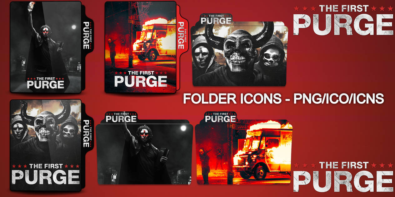 The First Purge (2018) Folder Icons pack by ChrisNeville32 on DeviantArt