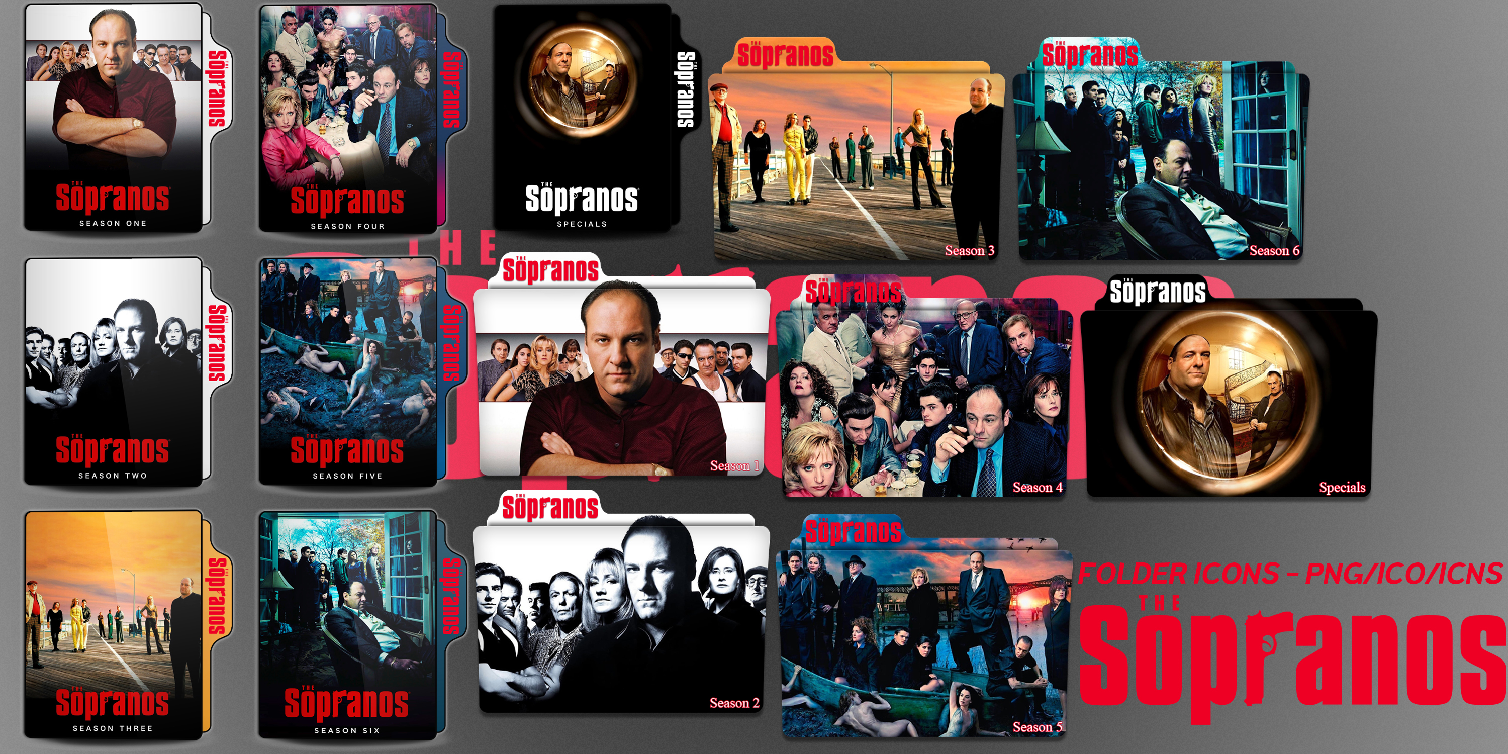 The Sopranos (1999 - 2007) Folder Icons pack by ChrisNeville32 on ...