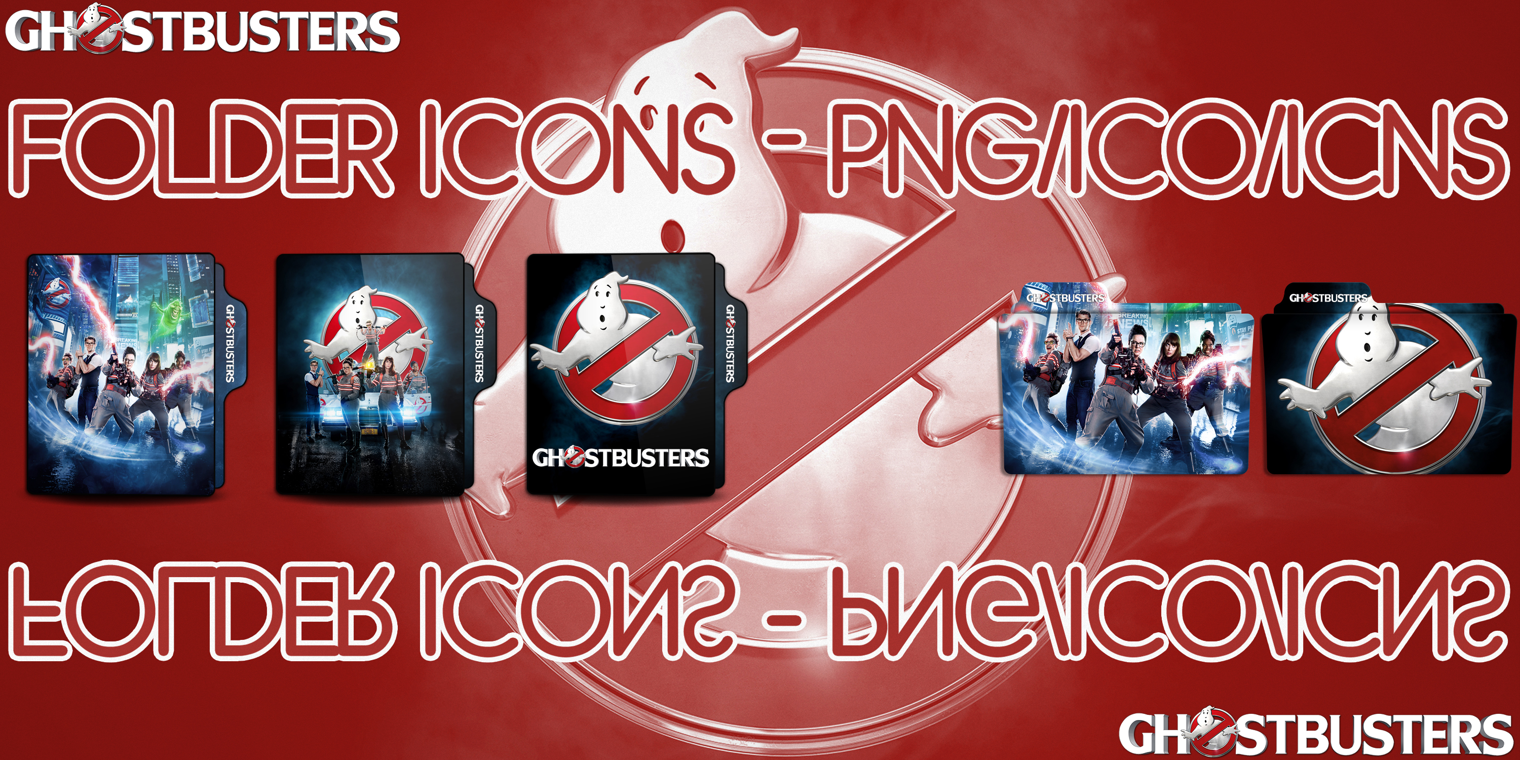 Ghostbusters (2016) Folder Icons pack by ChrisNeville32 on DeviantArt