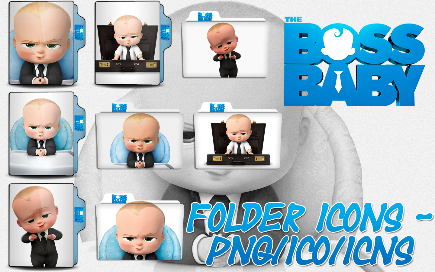 The Boss Baby (2017) Folder Icons pack by ChrisNeville32 on DeviantArt