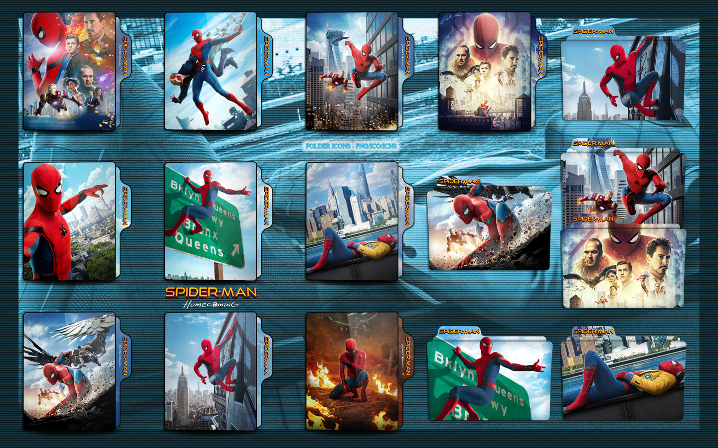 Spider-Man: Homecoming (2017) Folder Icons pack by ChrisNeville32 on ...