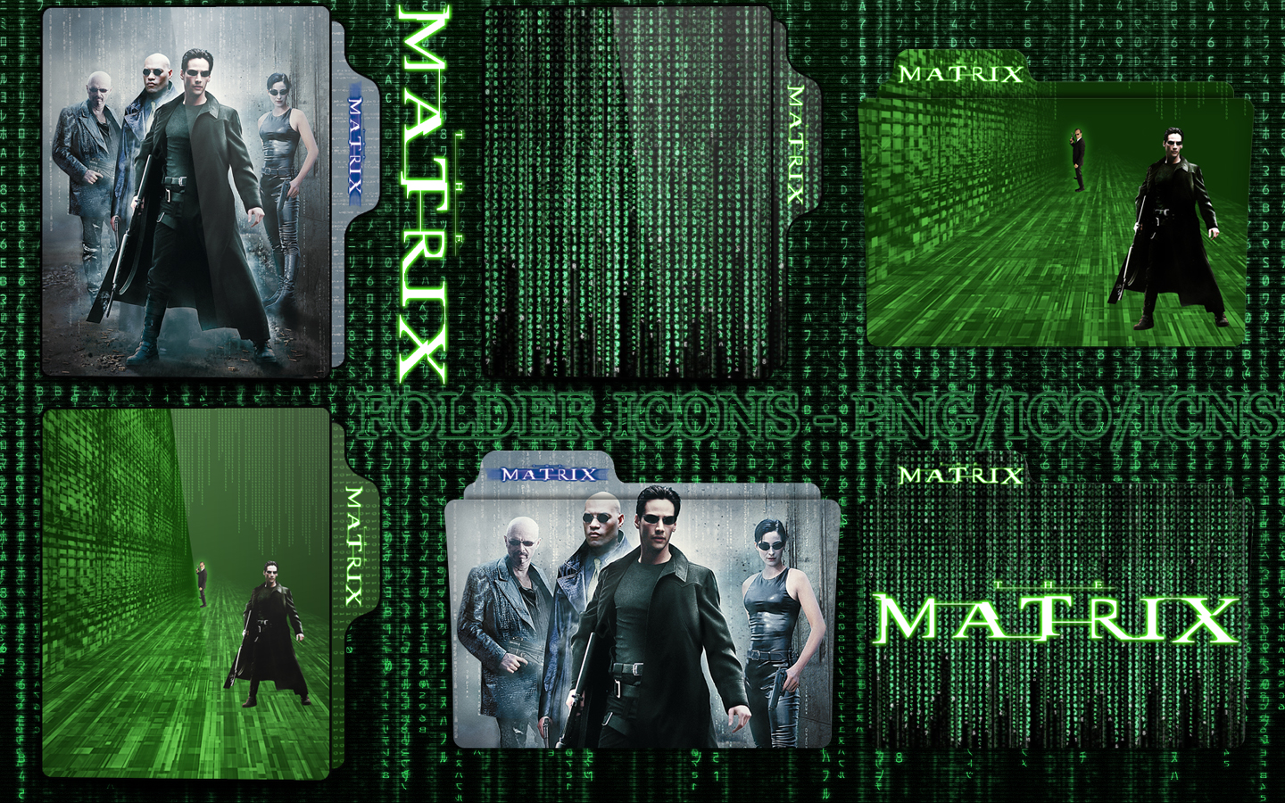 The Matrix (1999) Folder Icons pack by ChrisNeville32 on DeviantArt