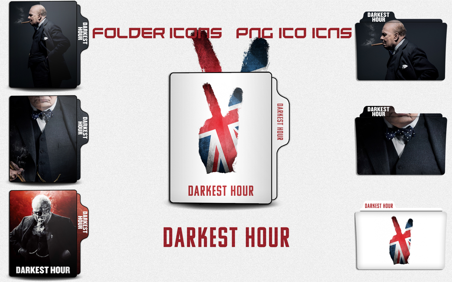 Darkest Hour (2017) Folder Icons pack by ChrisNeville32 on DeviantArt