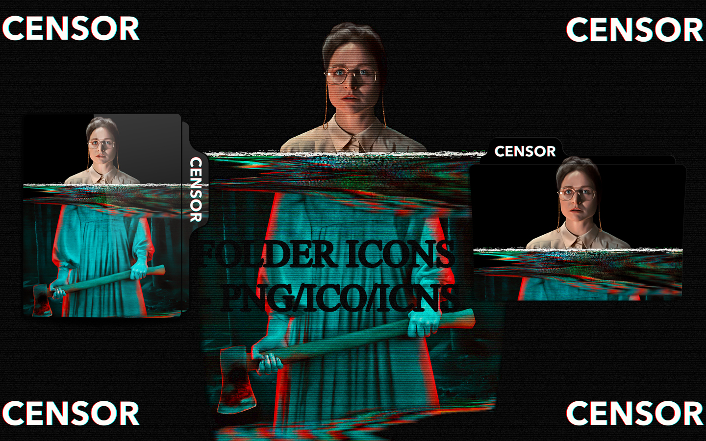 Censor (2021) Folder Icons pack by ChrisNeville32 on DeviantArt