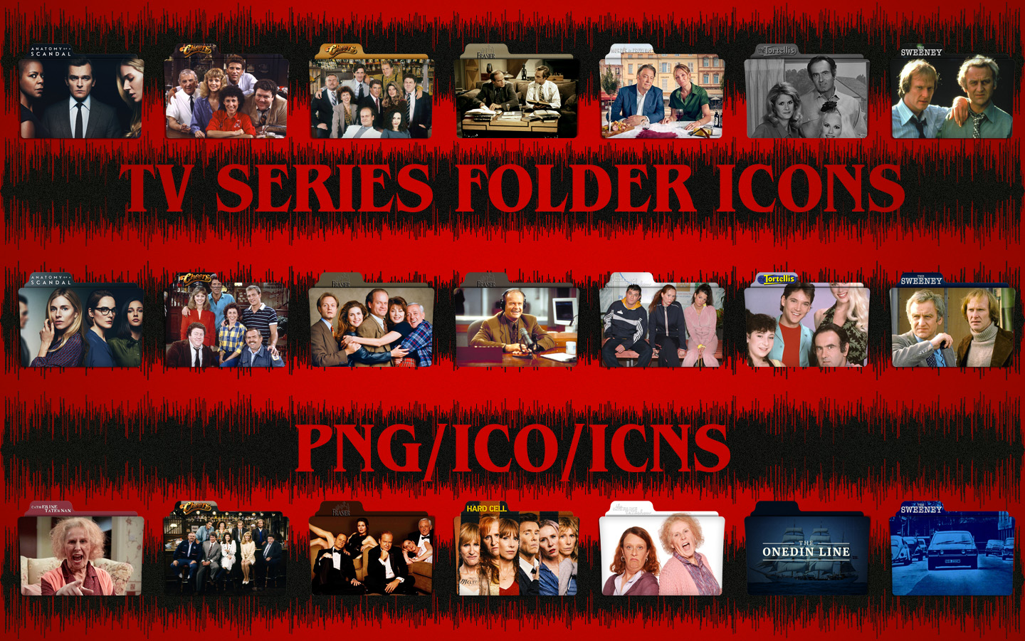 US and UK TV Series Folder Icons pack 2 by ChrisNeville32 on DeviantArt