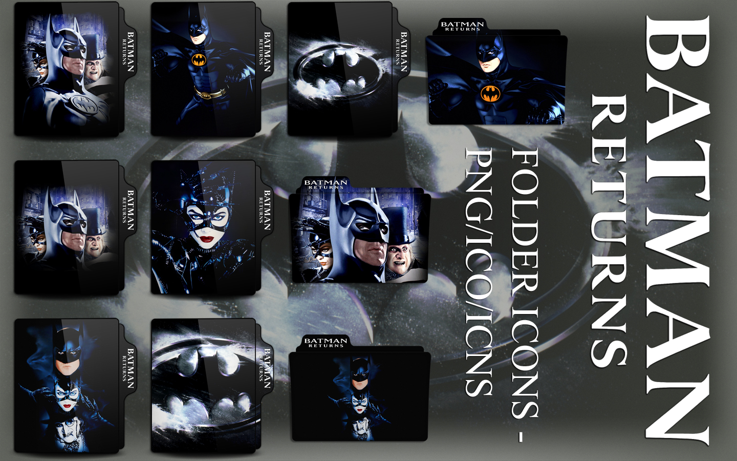Batman Returns (1992) Folder Icons pack by ChrisNeville32 on DeviantArt