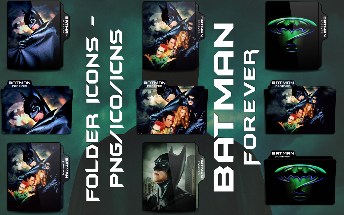 Batman Forever (1995) Folder Icons pack by ChrisNeville32 on DeviantArt