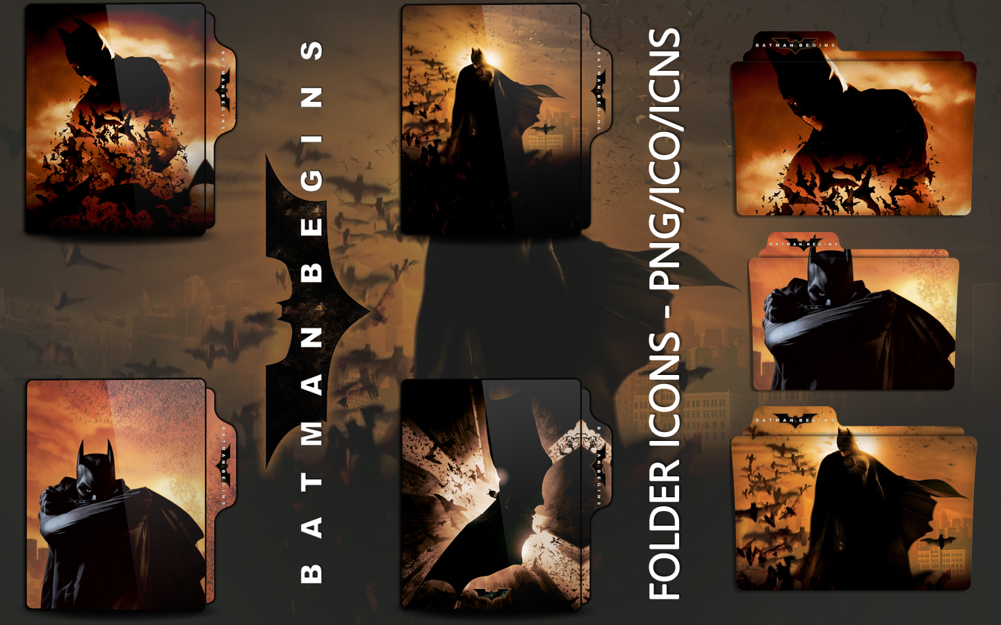 Batman Begins (2005) Folder Icons pack by ChrisNeville32 on DeviantArt