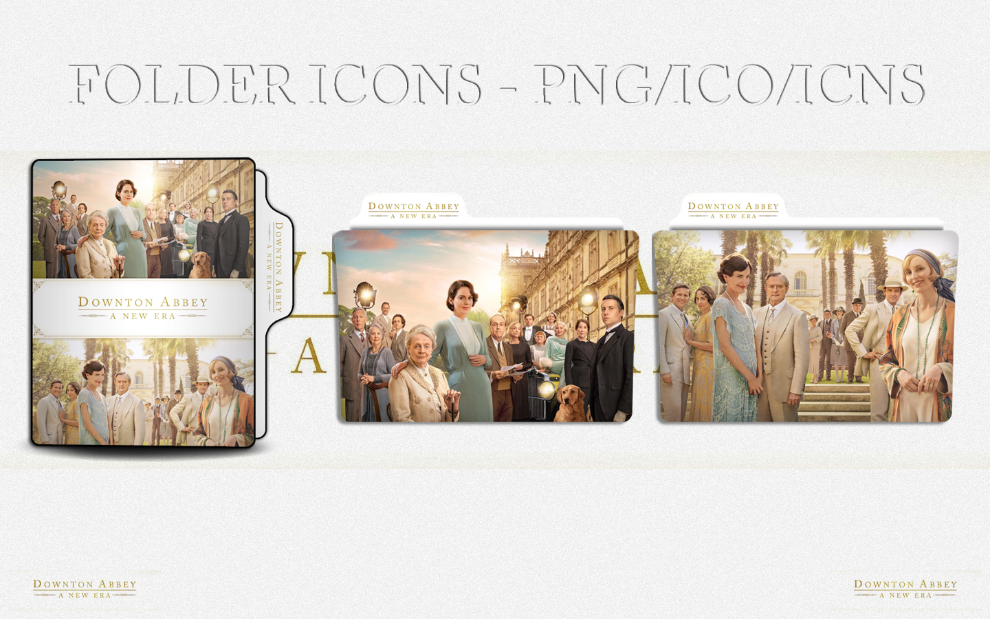 Downton Abbey - A New Era (2022) Folder Icons pack by ChrisNeville32 on DeviantArt